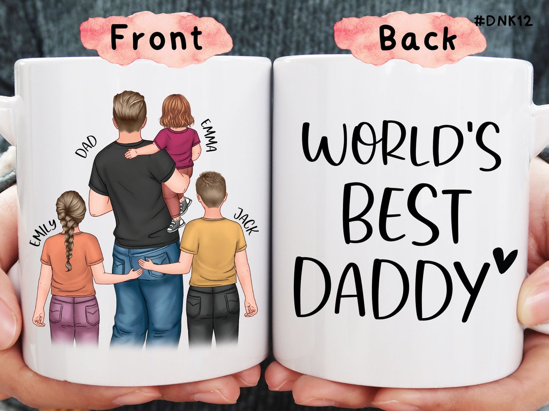Personalized Dad Gifts From Kids, Daddy Gifts From Daughter and Son ...