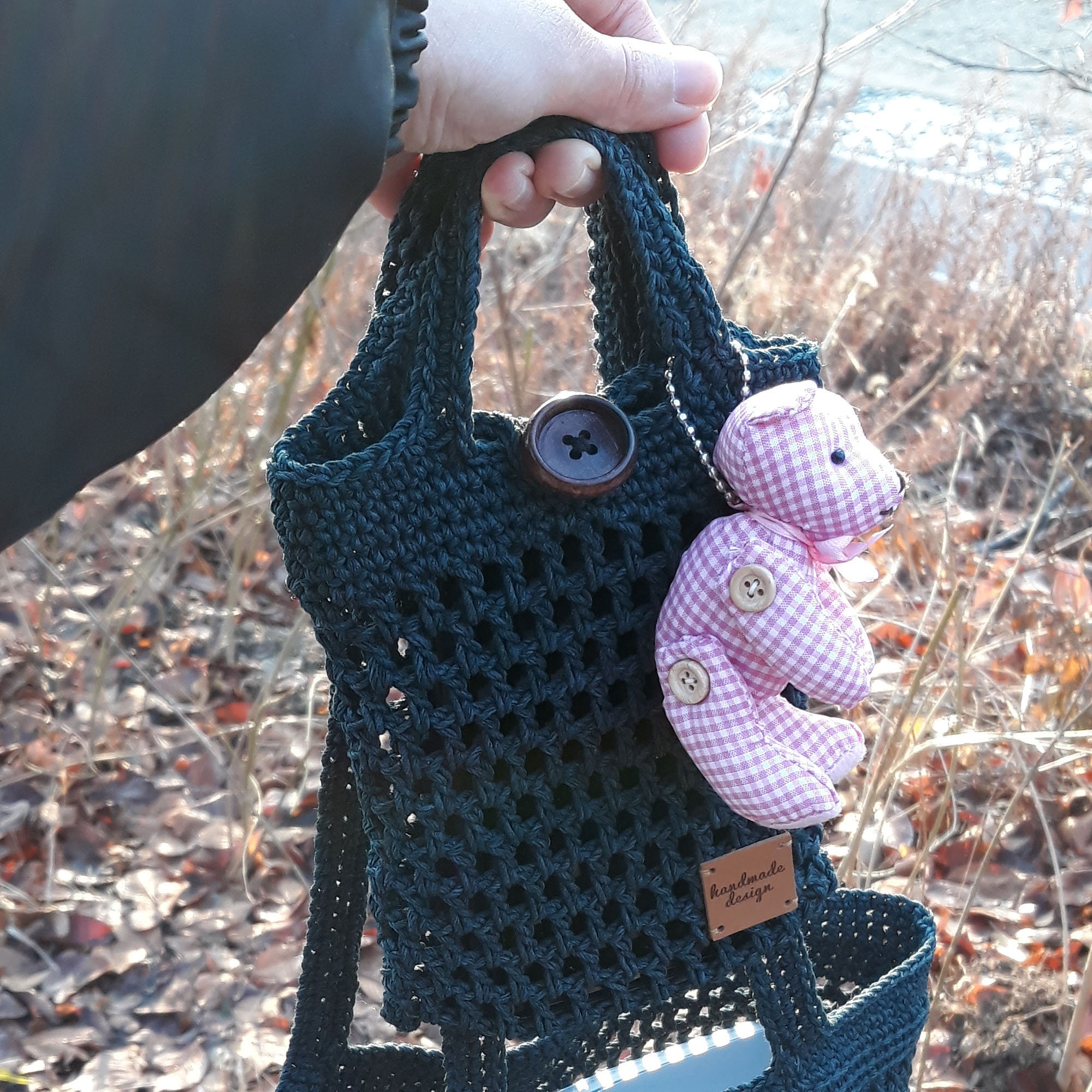 Net Phone Bag, MADE TO ORDER, Phone Pouch Bag, Phone Sleeve, Small Net ...