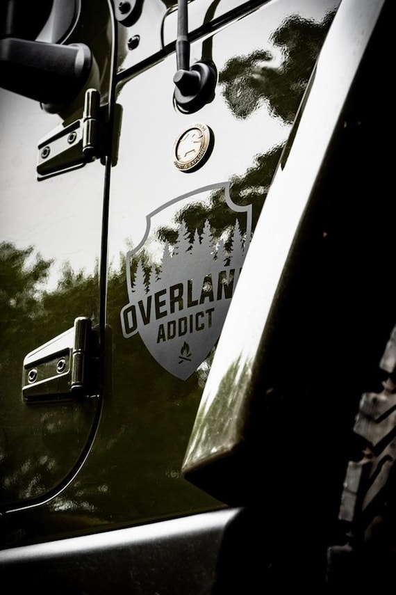 Overland Addict Vinyl Transfer Decal | Etsy