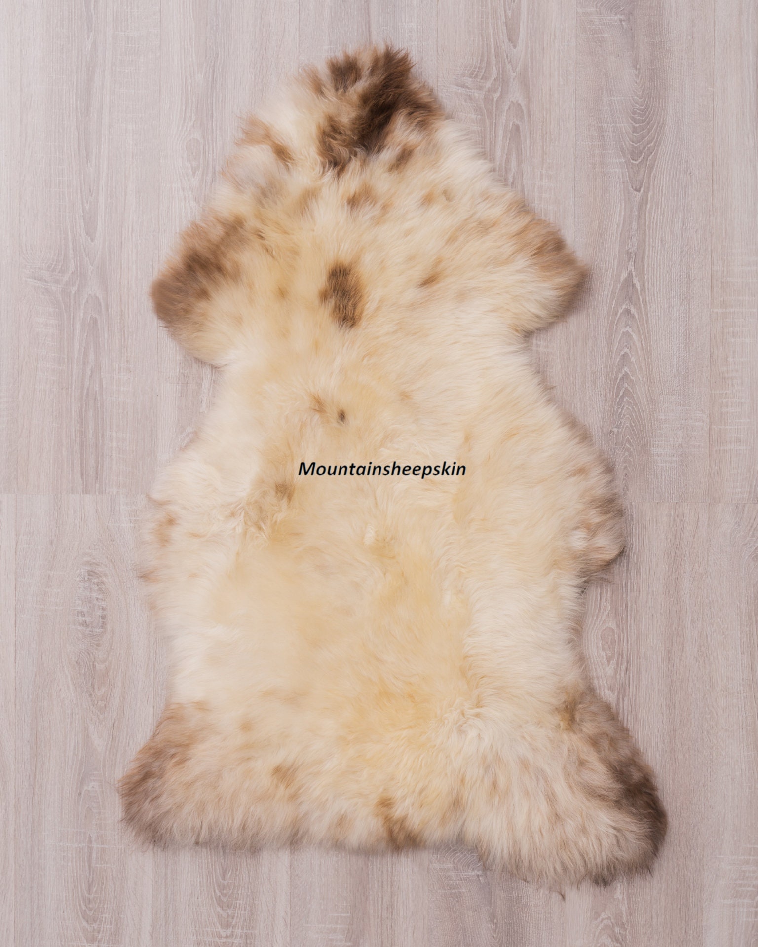Original Natural GIANT Rug Color Genuine Natural Sheepskin | Etsy UK