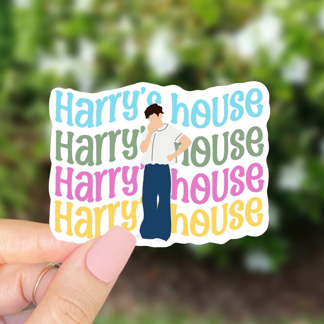 Harry’s House Vinyl Sticker | Trendy Stickers for Water Bottles | Harry ...