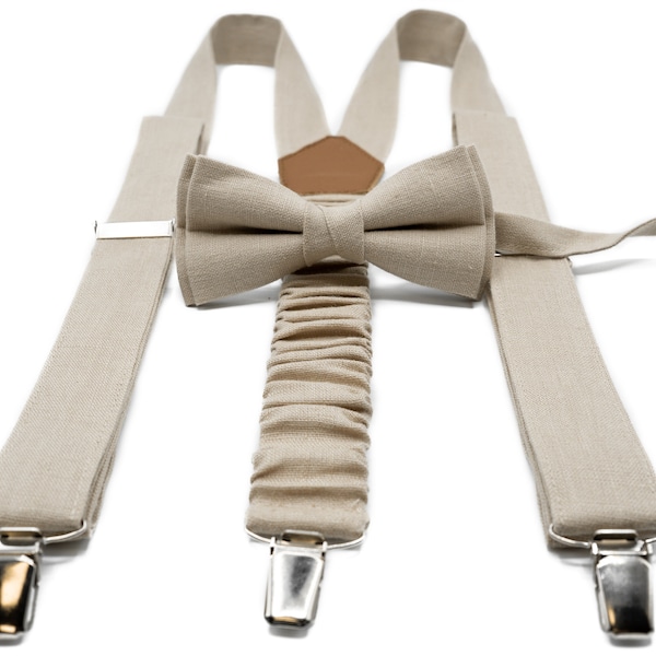 Bow Tie Suspenders - Etsy
