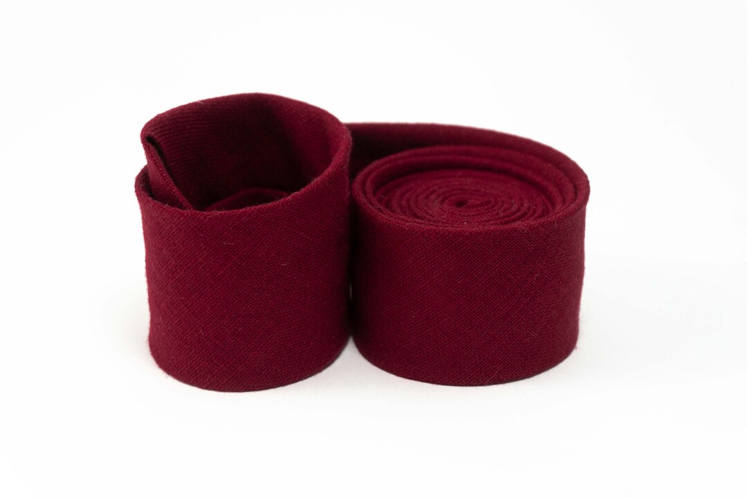 Dark Red Wedding Tie / Perfect Groomsmen Gifts Wedding Tie / Gift for ...