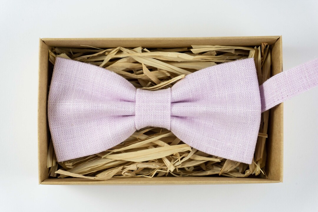 Blush Pink Bow Tie / Blush Pink Mens Wedding Bow Ties / Blush Groomsmen ...