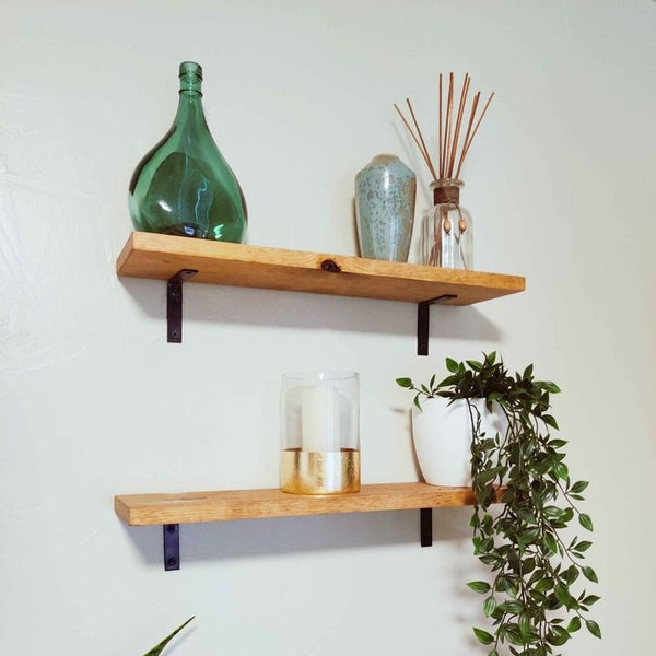 Custom Wood Shelves - Etsy