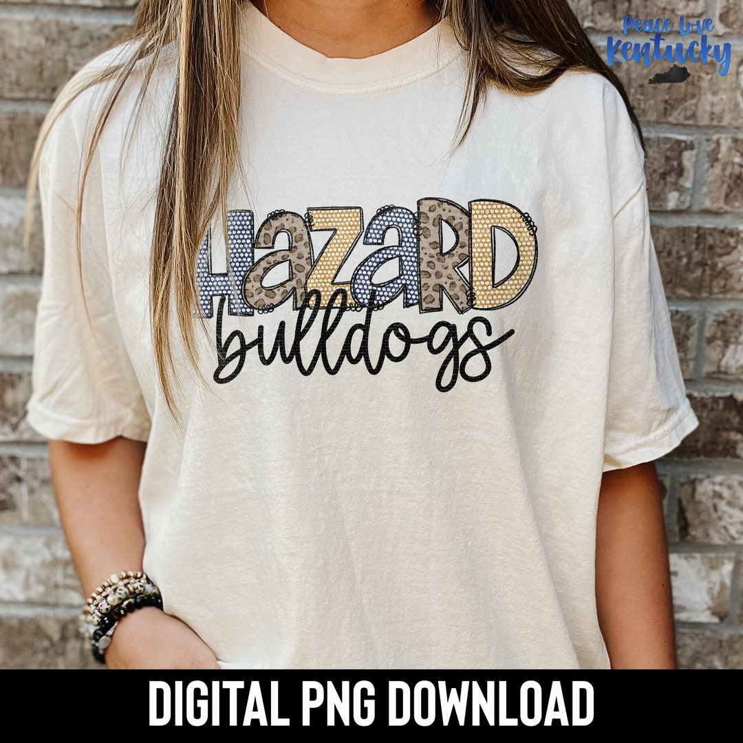 Hazard Bulldogs Kentucky KY School Spirit PNG Design - Etsy
