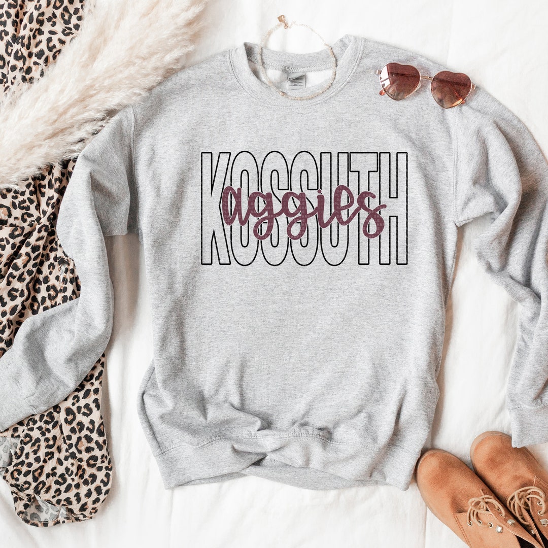 Kossuth Aggies, School Spirit, Game Day PNG Sublimation Design Digital ...