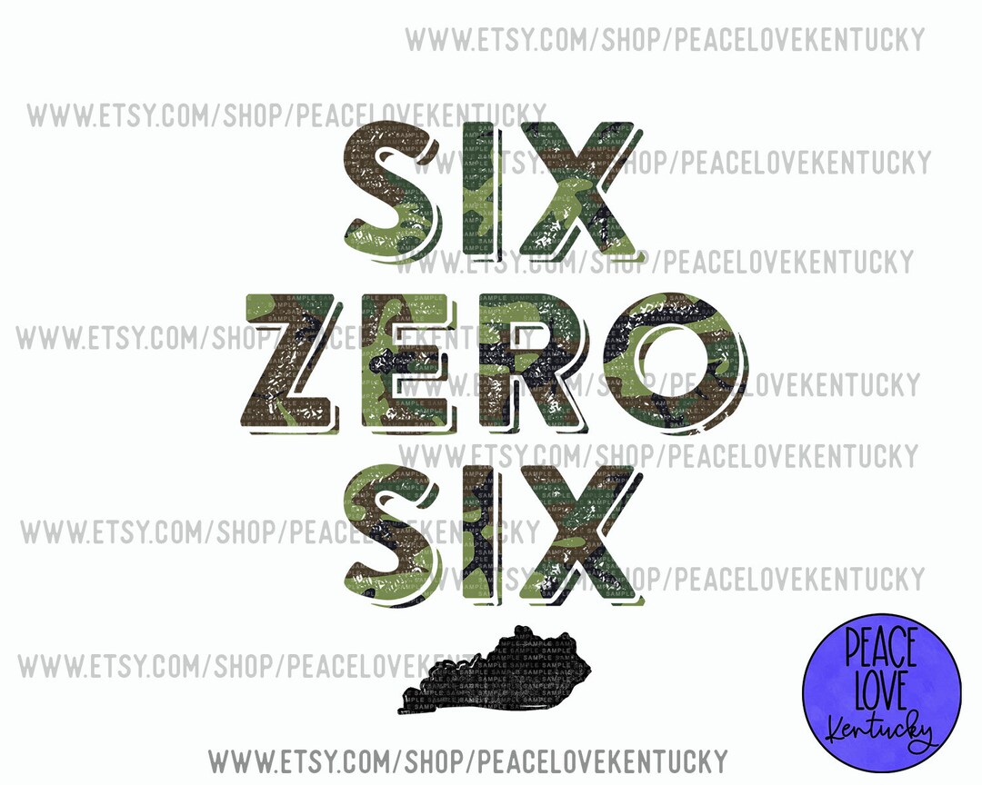 Kentucky, Ky, 606 Area Code, Camo PNG Sublimation Design Digital ...