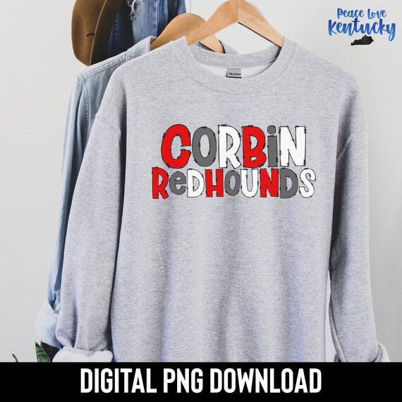 Corbin Redhounds Kentucky KY PNG Sublimation Design | Etsy