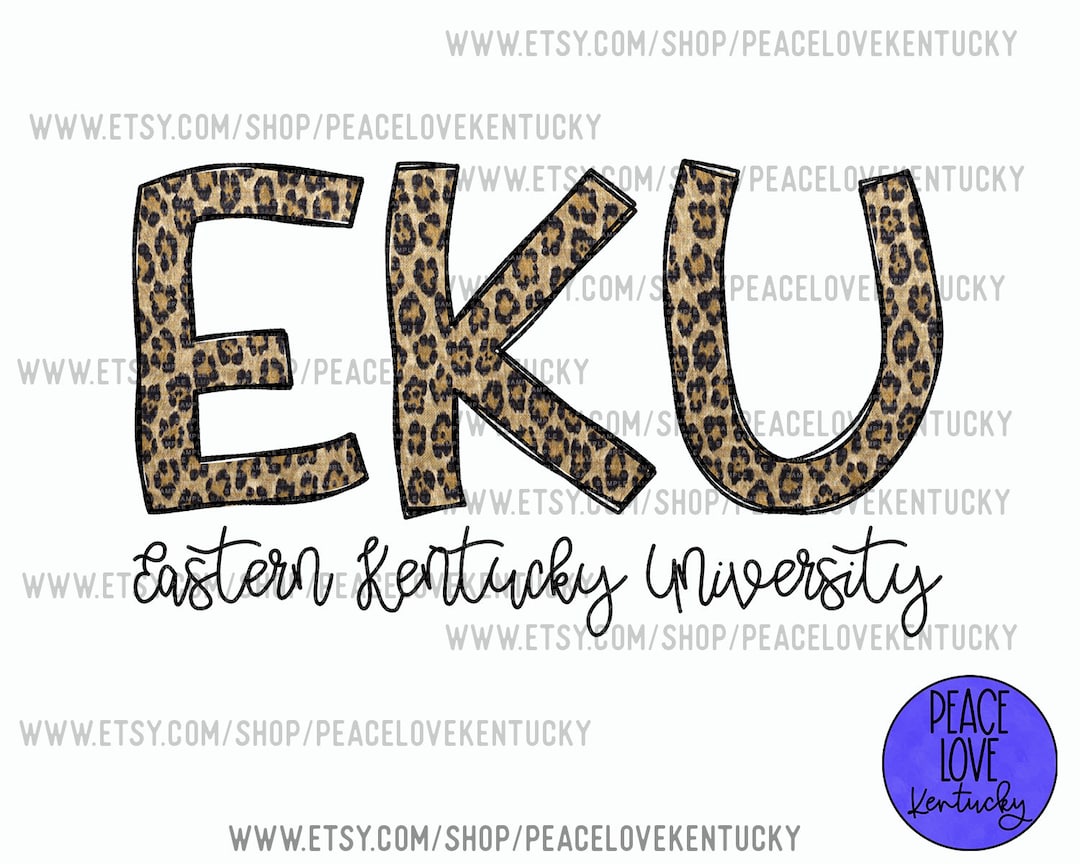 EKU, Eastern Kentucky University Sublimation PNG Design Digital ...