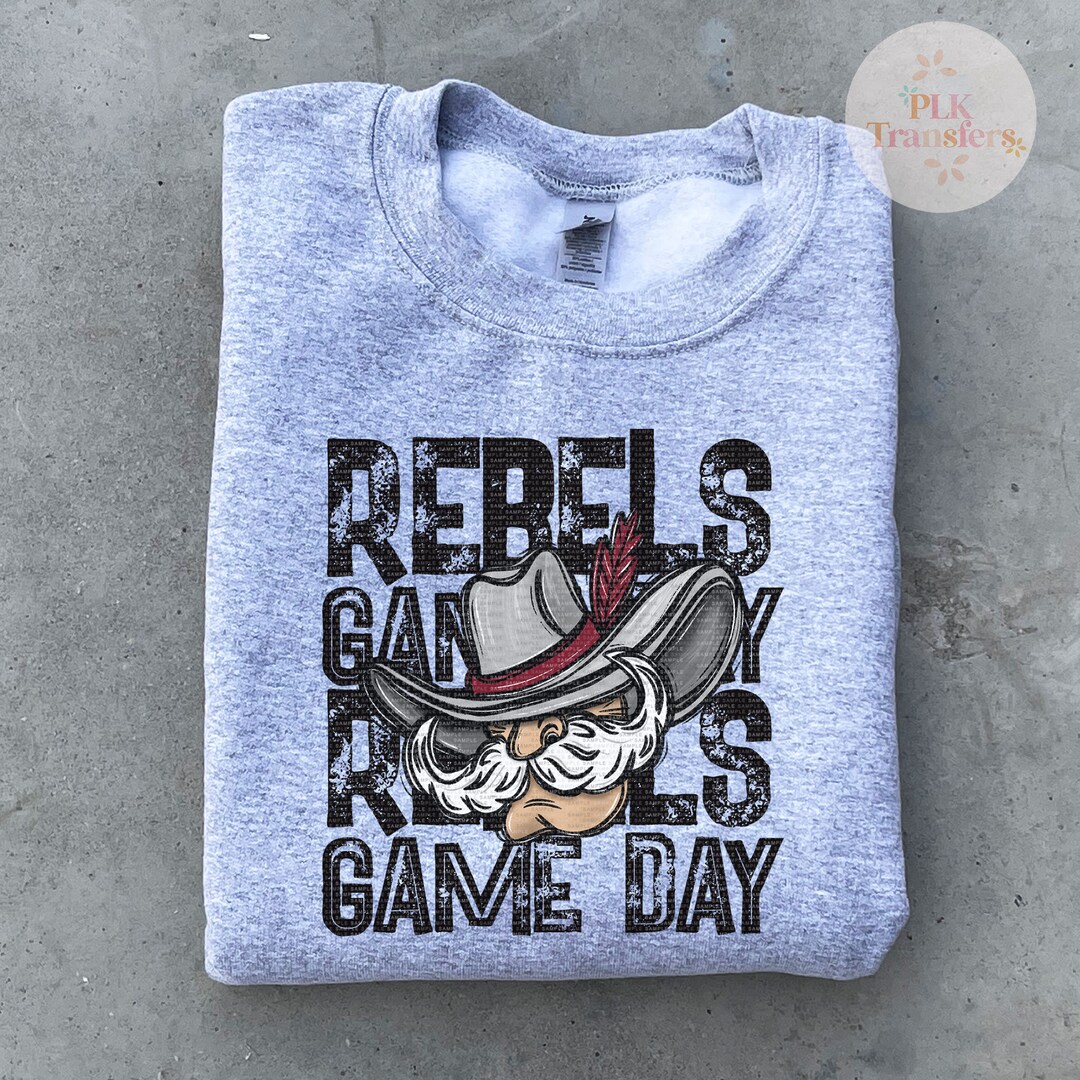 Rebels Game Day School Spirit Mascot Rebels Mom Football - Etsy