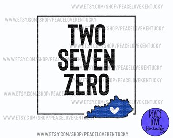 Area Code 270 Png - Etsy