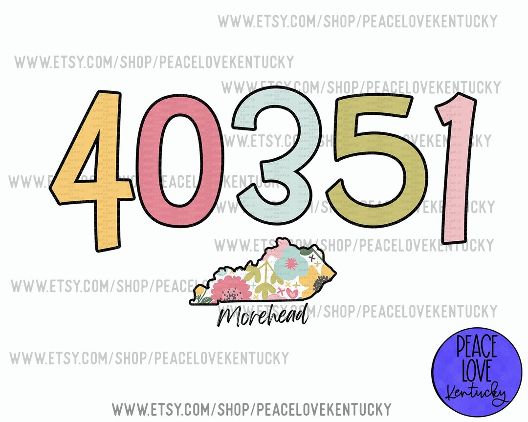 Sublimation PNG Morehead KY 40351 Zip Code Floral PNG Etsy Sublimation PNG Morehead KY 40351 Zip Code Floral PNG Etsy