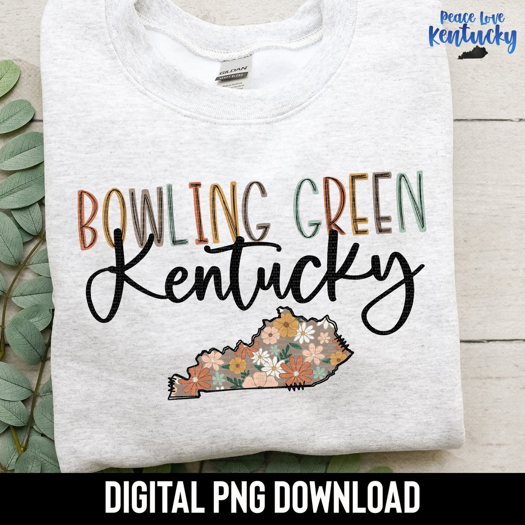 Bowling Green Kentucky, KY PNG Design Digital Download, Sublimation ...