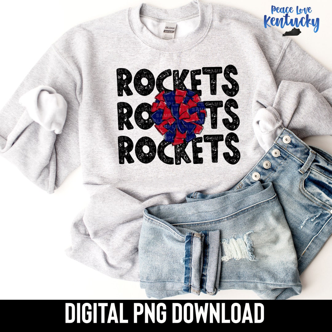 Rockets Cheer School Spirit PNG Sublimation Design Digital - Etsy