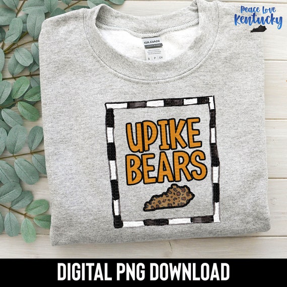 Upike Bears Kentucky KY Sublimation PNG Design Digital - Etsy