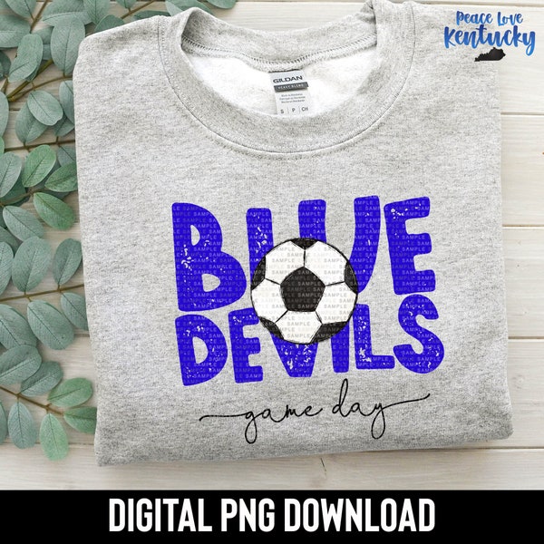 Blue Devils Soccer Svg - Etsy