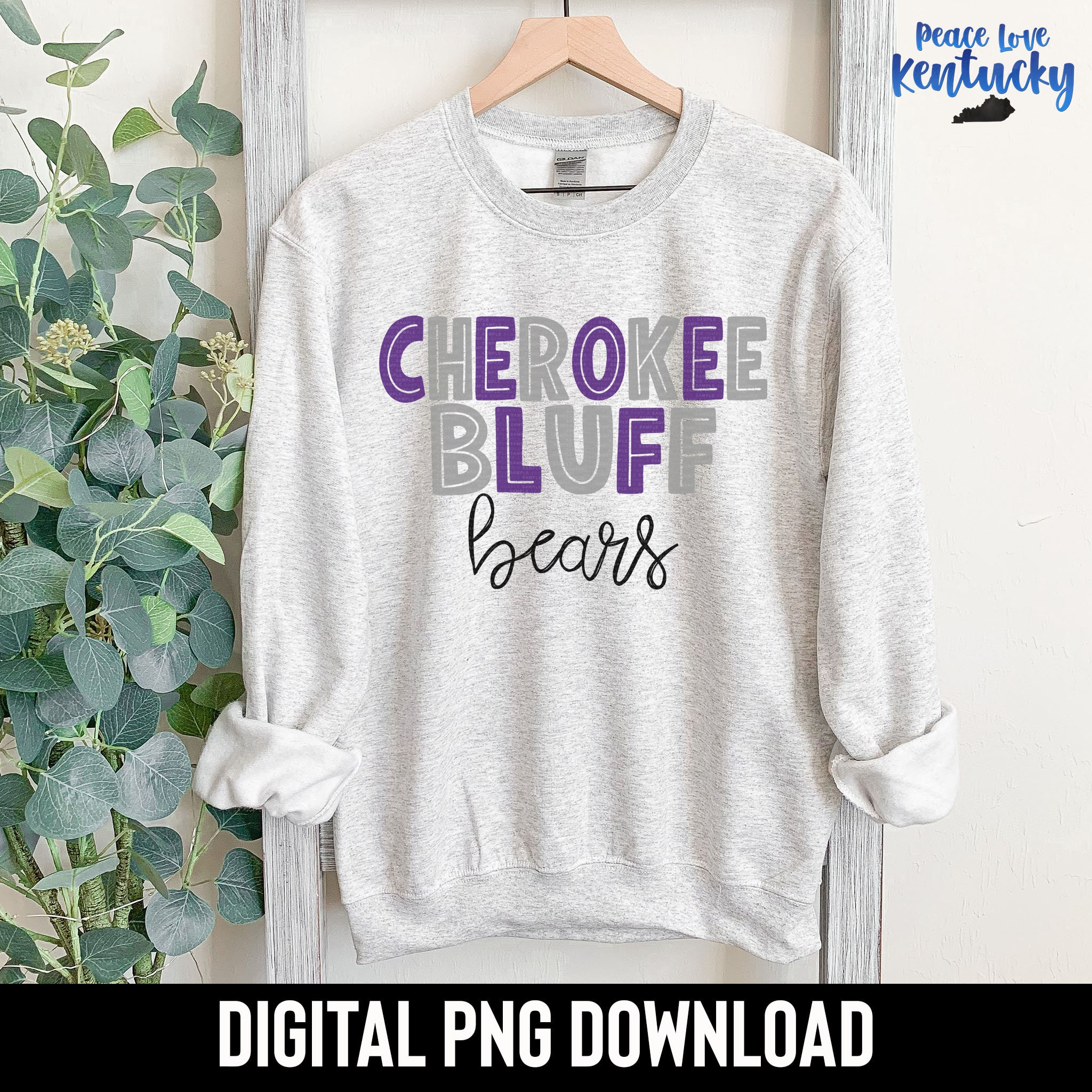 Cherokee Bluff Bears School Spirit PNG Design Digital - Etsy