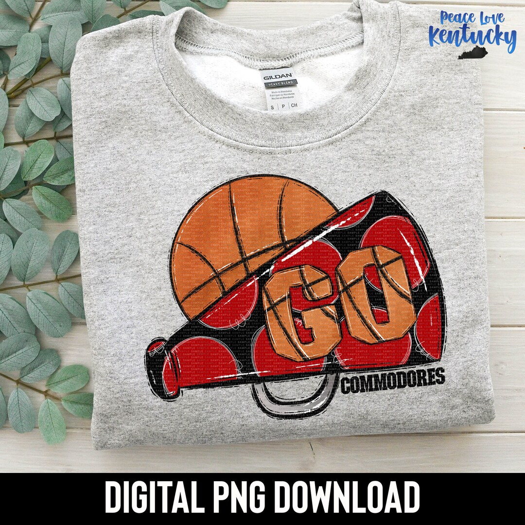 Go Commodores, Megaphone, Game Day, Basketball, School Spirit PNG ...