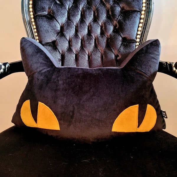 Cat Head Pillow - Etsy