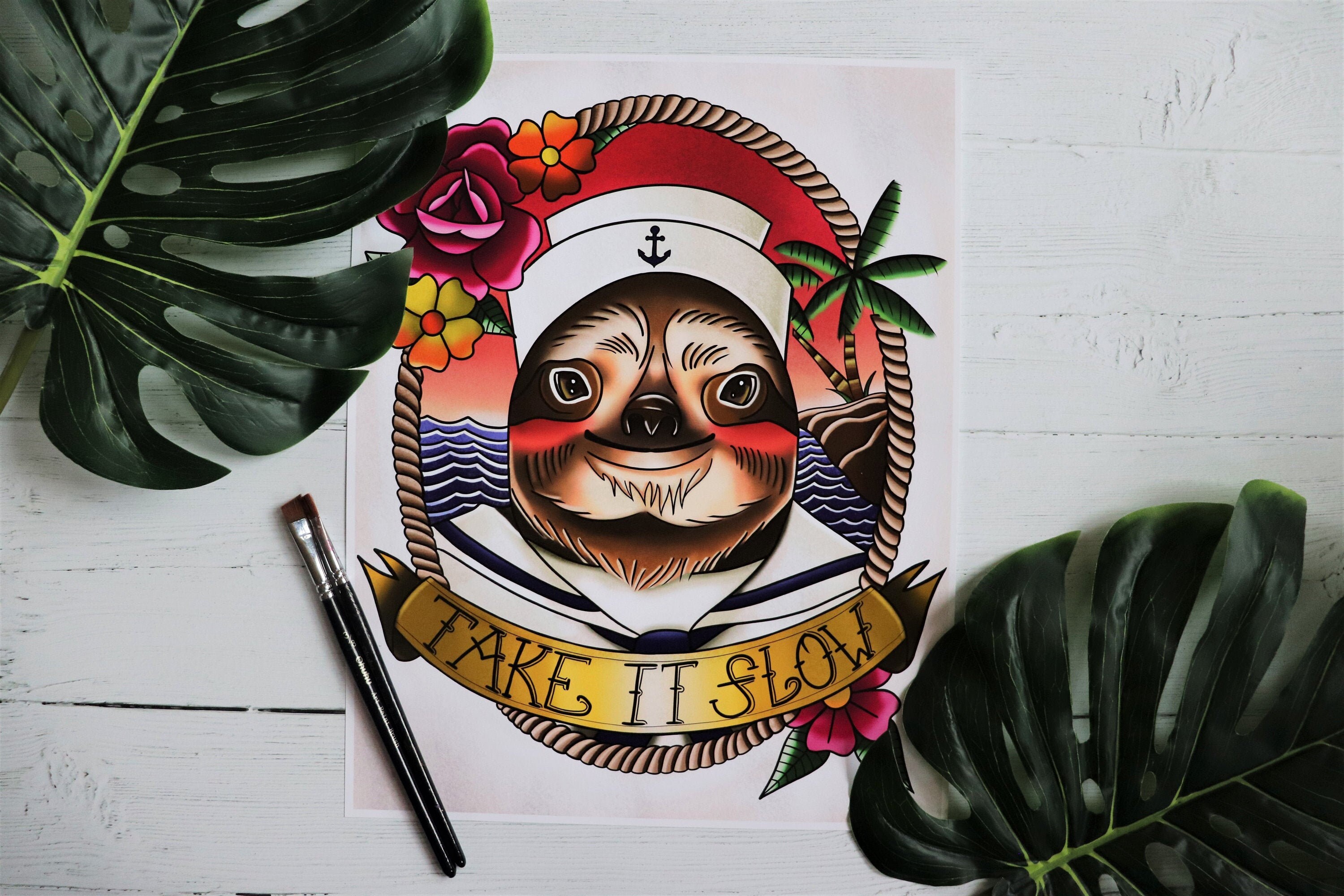 Sloth Goonies Tattoo