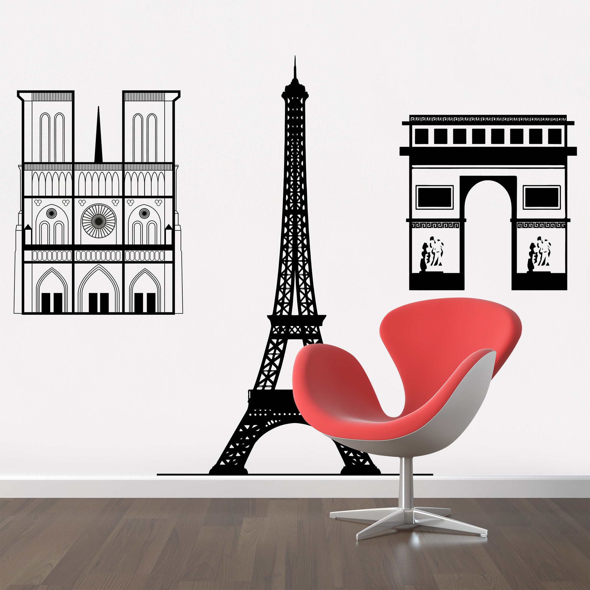 Paris SVG Files Digital Download - Paris Landmarks and Fashion Clipart ...