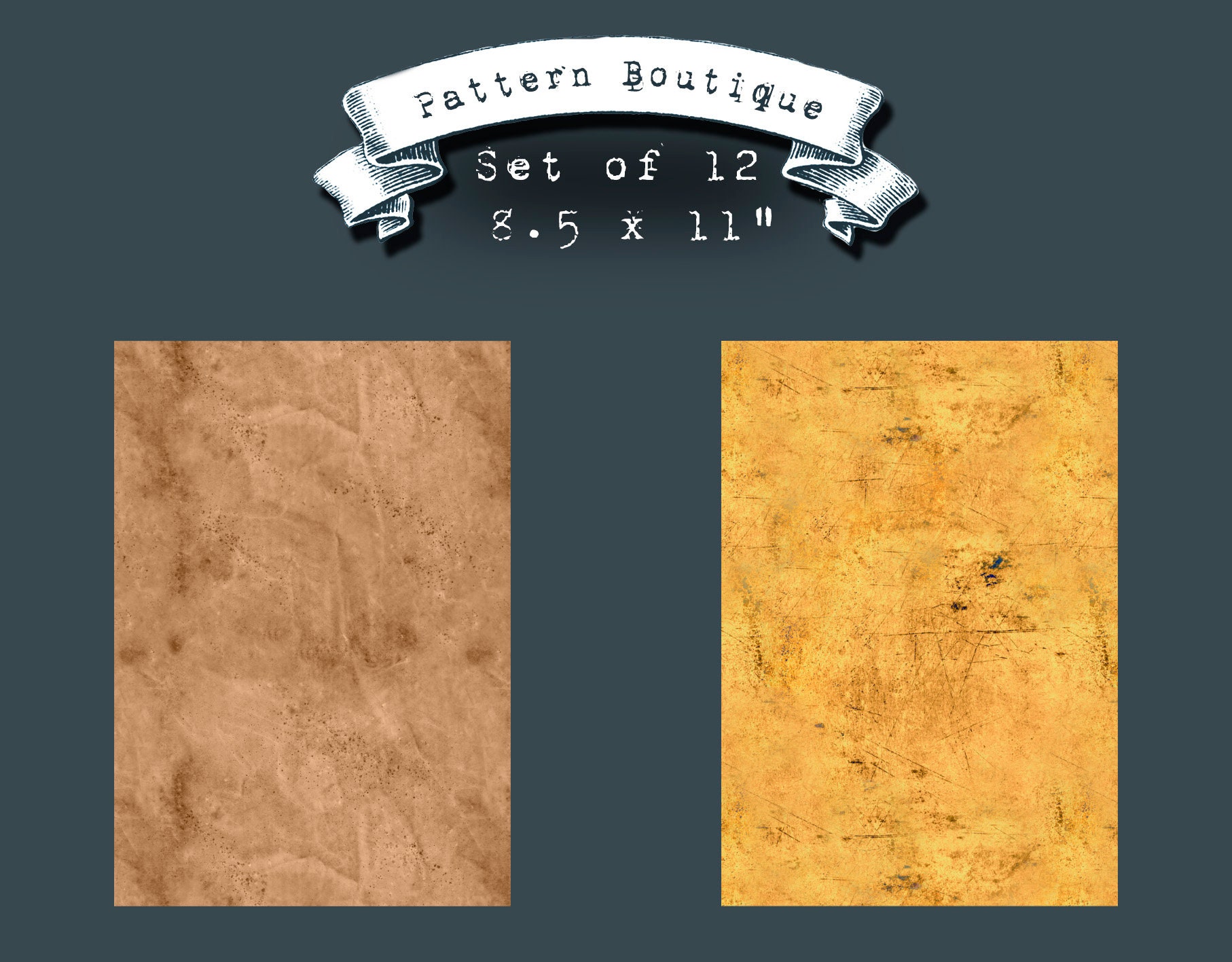 Vintage Grunge Digital Papers - Printable Scrapbook Paper Seamless ...