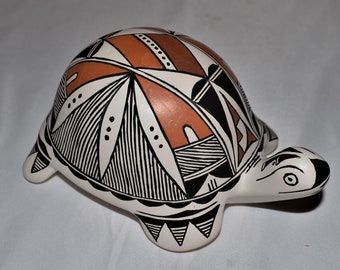 Acoma Turtle Pottery - Etsy