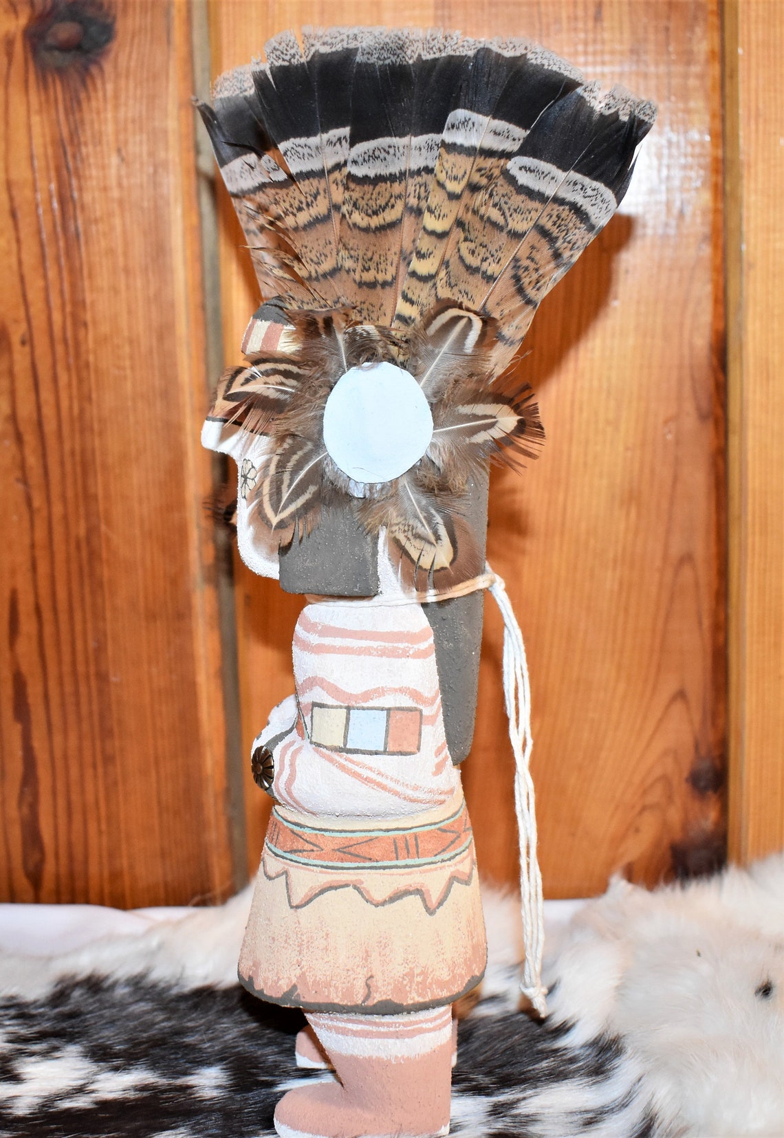 Traditional Hopi Wall Hanging Comanche Katsina/made by Chester - Etsy