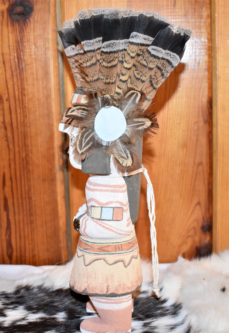 Traditional Hopi Wall Hanging Comanche Katsina/made by Chester ...