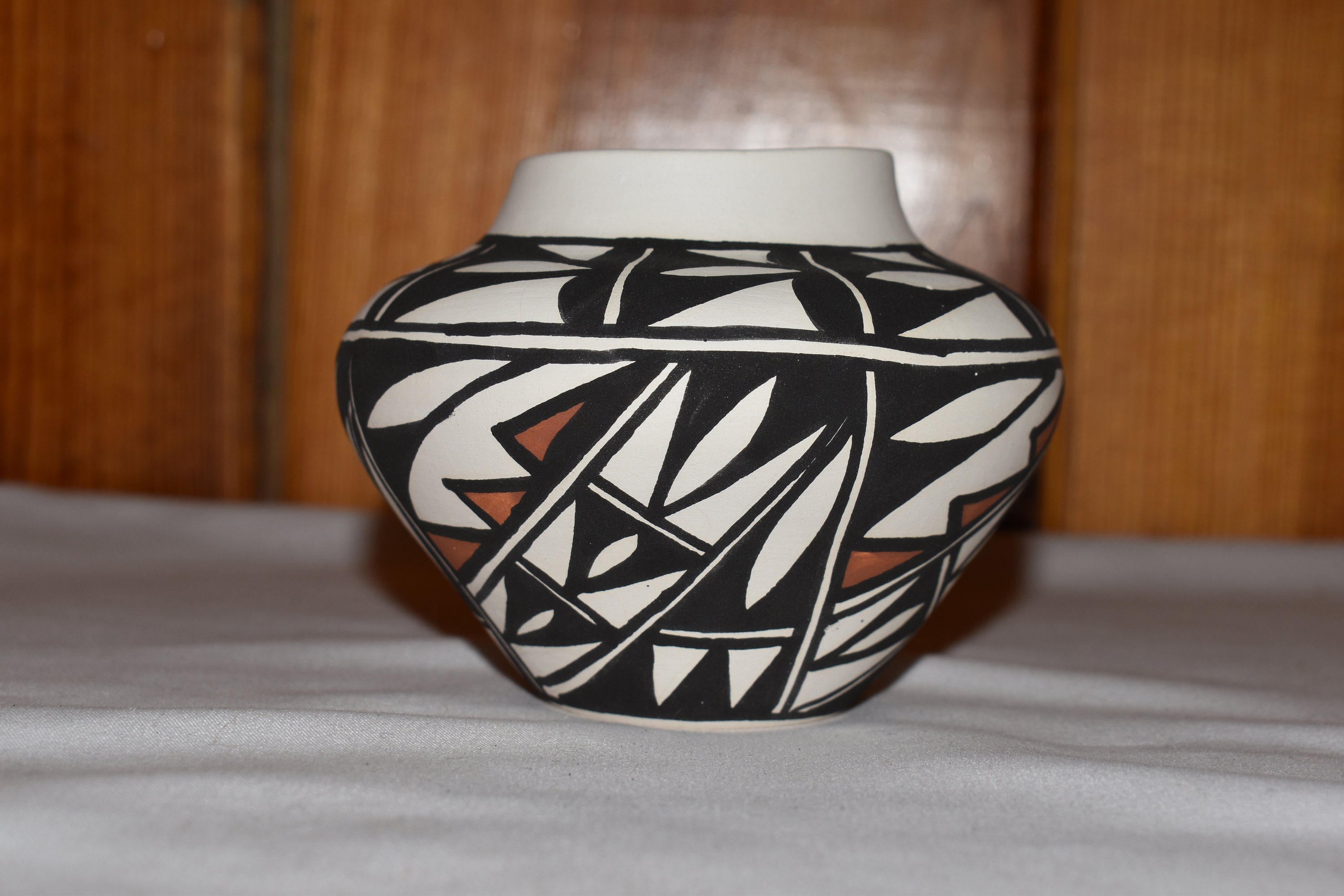 Art & Collectibles Hand Painted Ceramic Acoma Bowls/Made by Jeanne ...