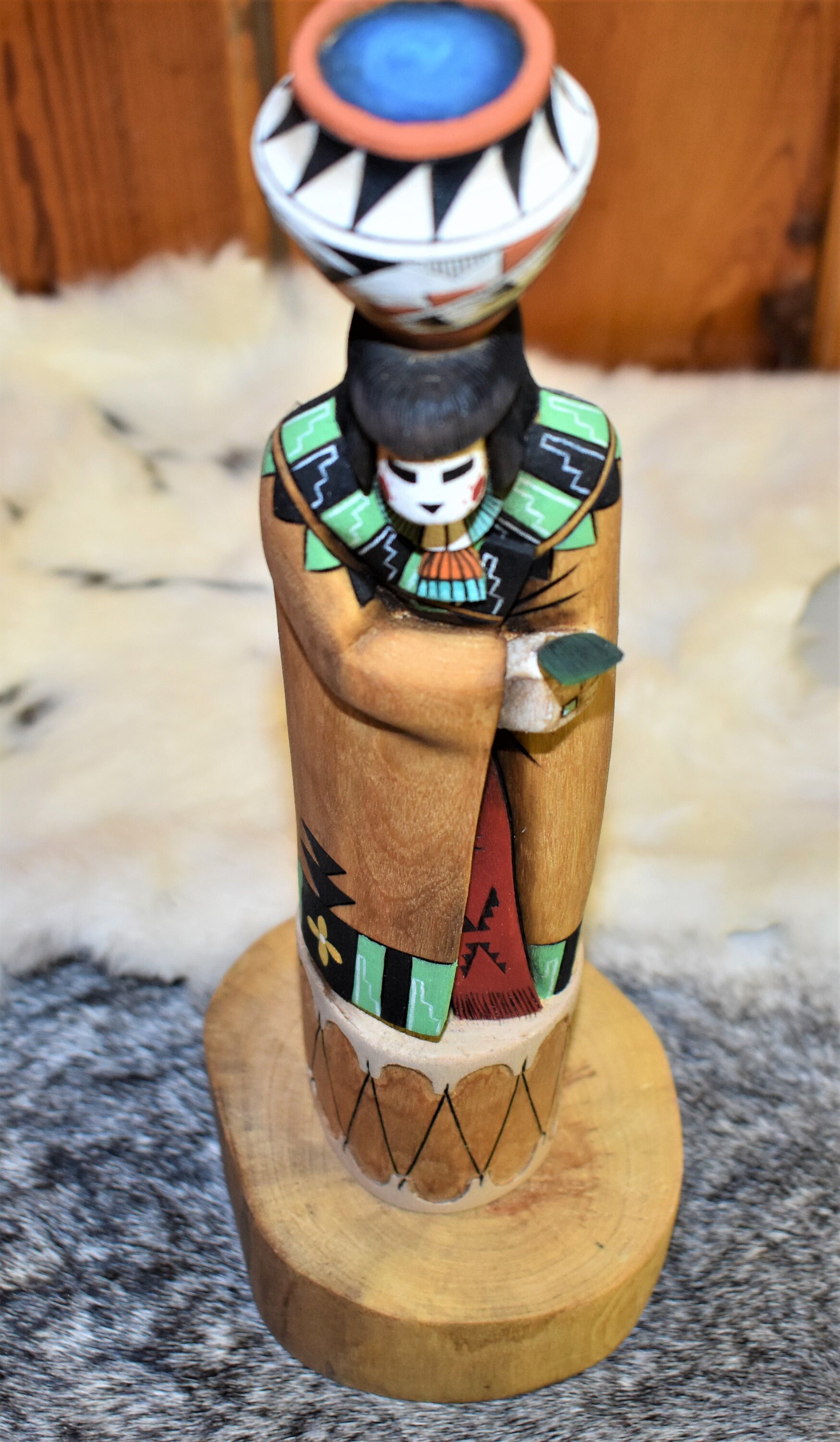 Traditional Museum Quality Double Sided Hopi Water Maiden | Etsy