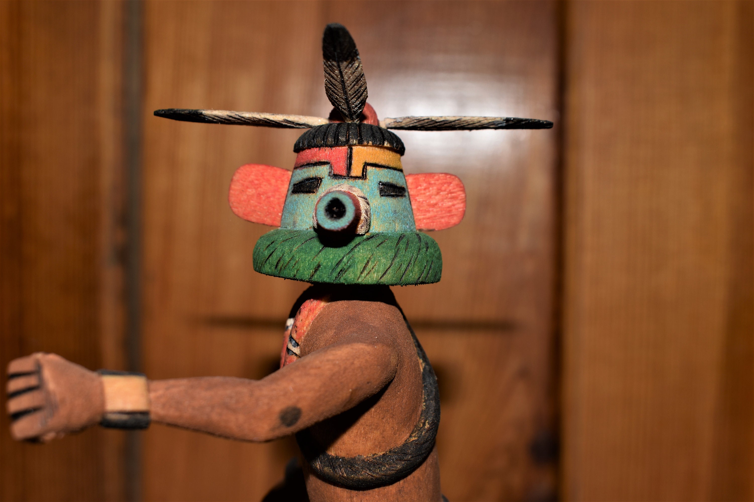 Art & Collectibles Sculpture Traditional Hopi Corn Dancer Katsina/Made ...