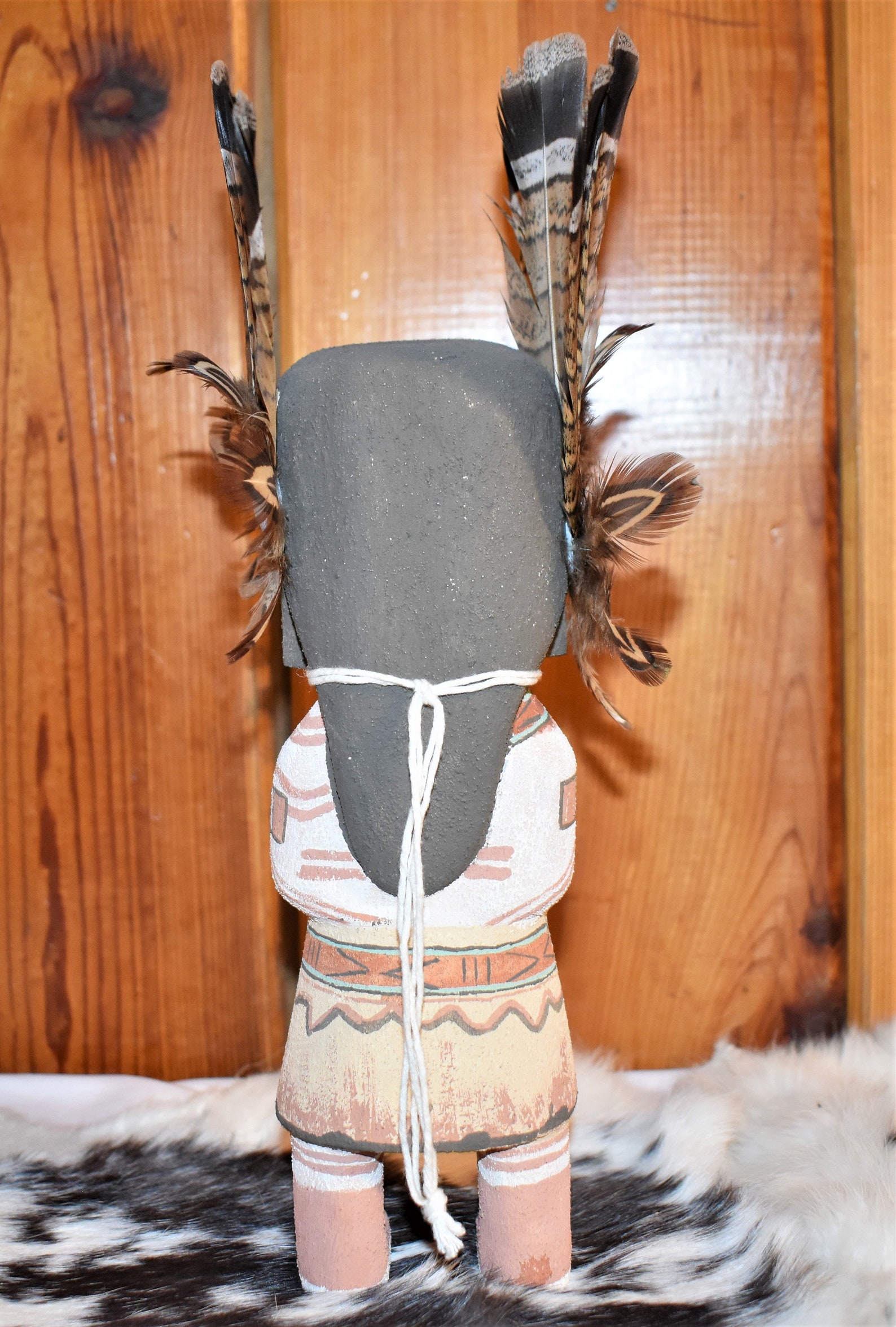 Traditional Hopi Wall Hanging Comanche Katsina/made by Chester - Etsy