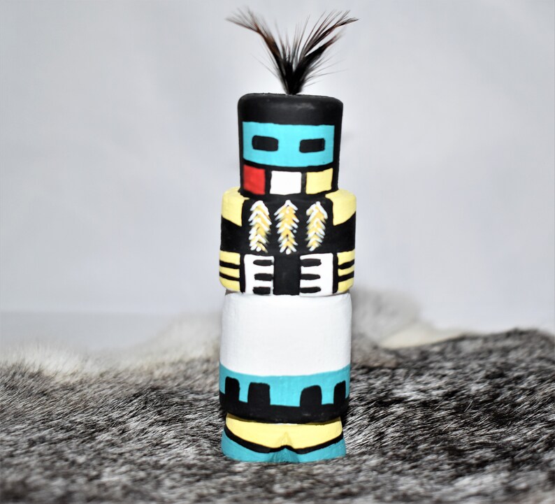 Collectible Route 66 Hopi Longhair Kachina by Grace Pooley - Etsy