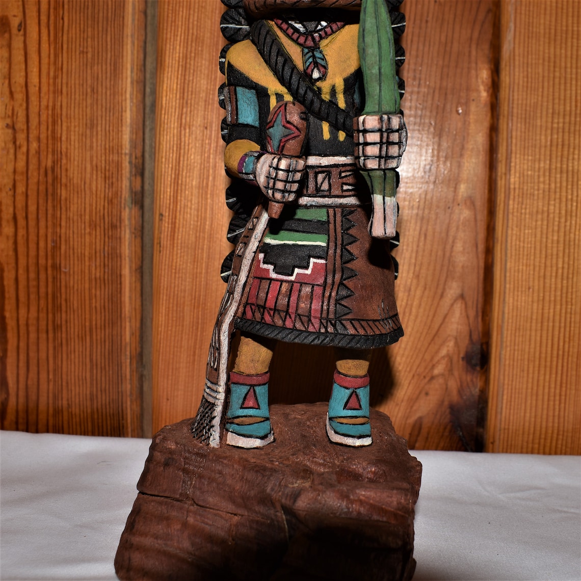 Museum Quality Traditional Hopi Chasing Star (nangasohh) Kachina/made ...