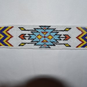 Beaded Strips Traditionally for Native American Headdress/regalia - Etsy