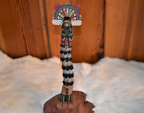 Traditional Hopi Prayers for Rain Shalako Double Sided Katsina - Etsy