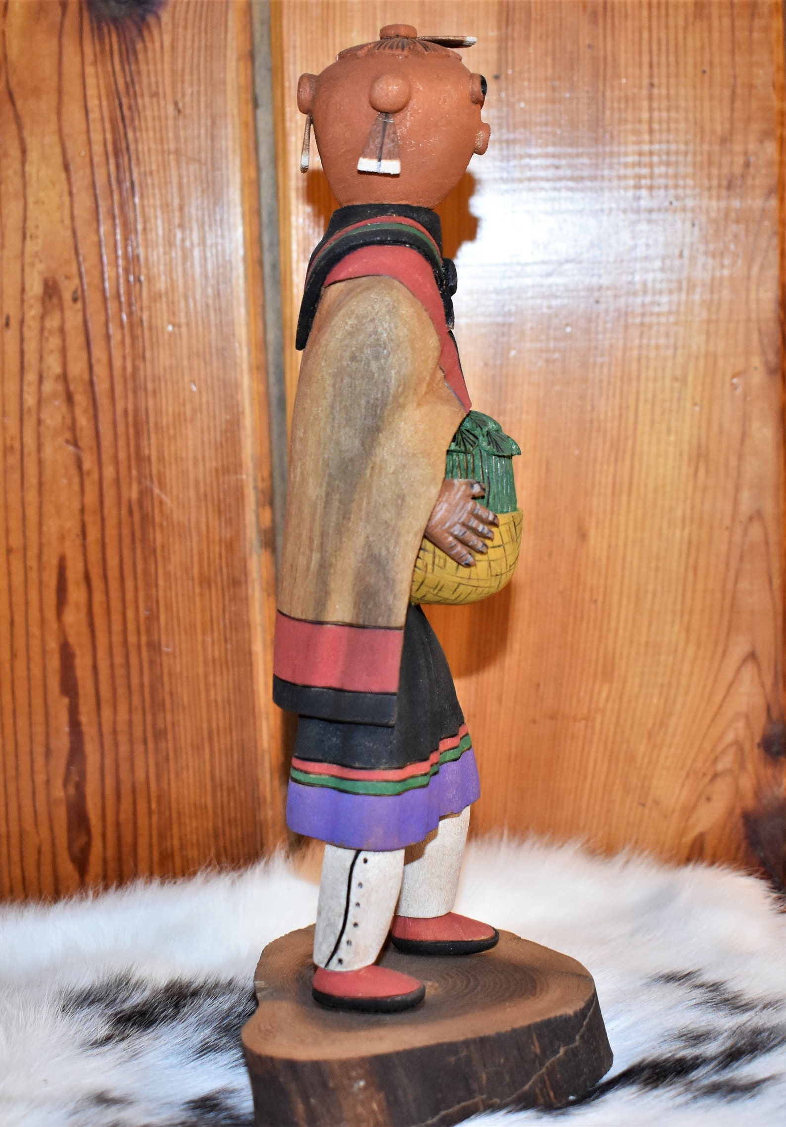 Traditional Hopi Mudhead Koyemsi Katsina/Made by Richard | Etsy
