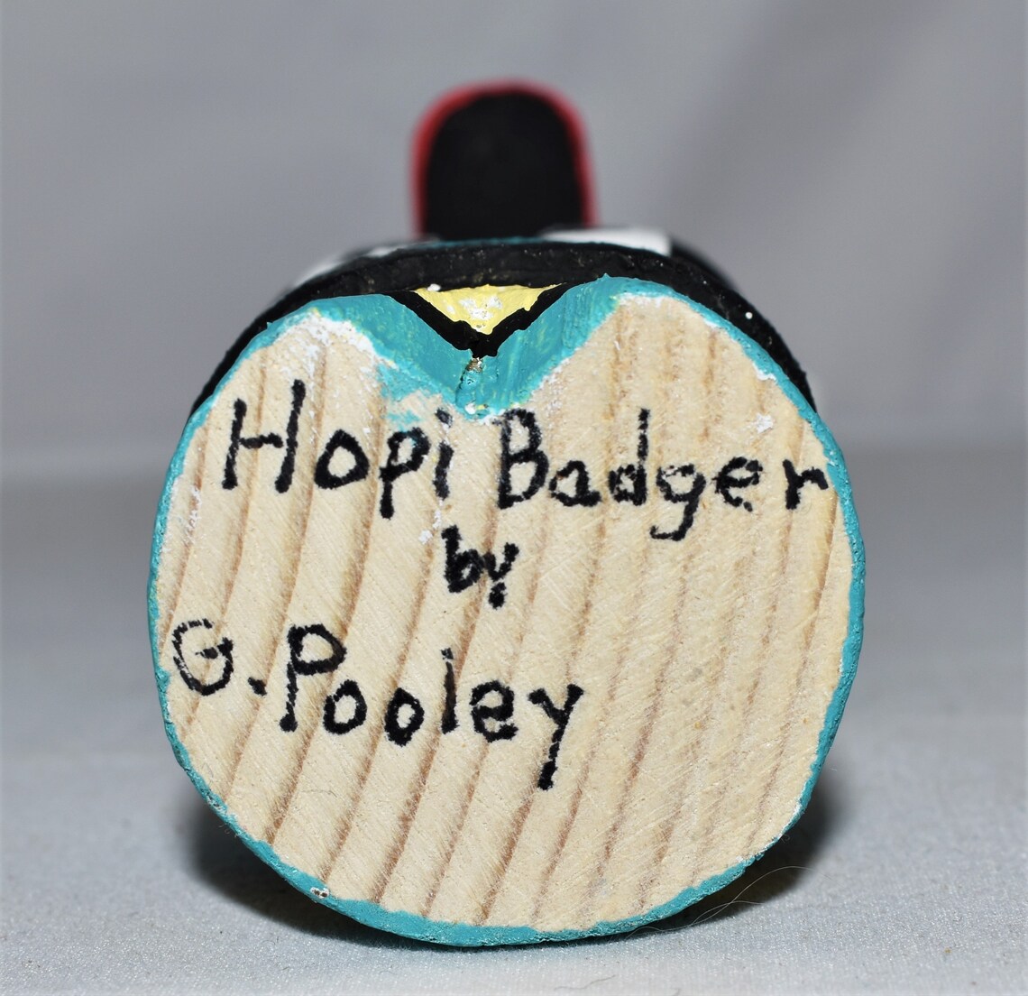 Collectible Route 66 Hopi Badger Kachina by Grace Pooley | Etsy