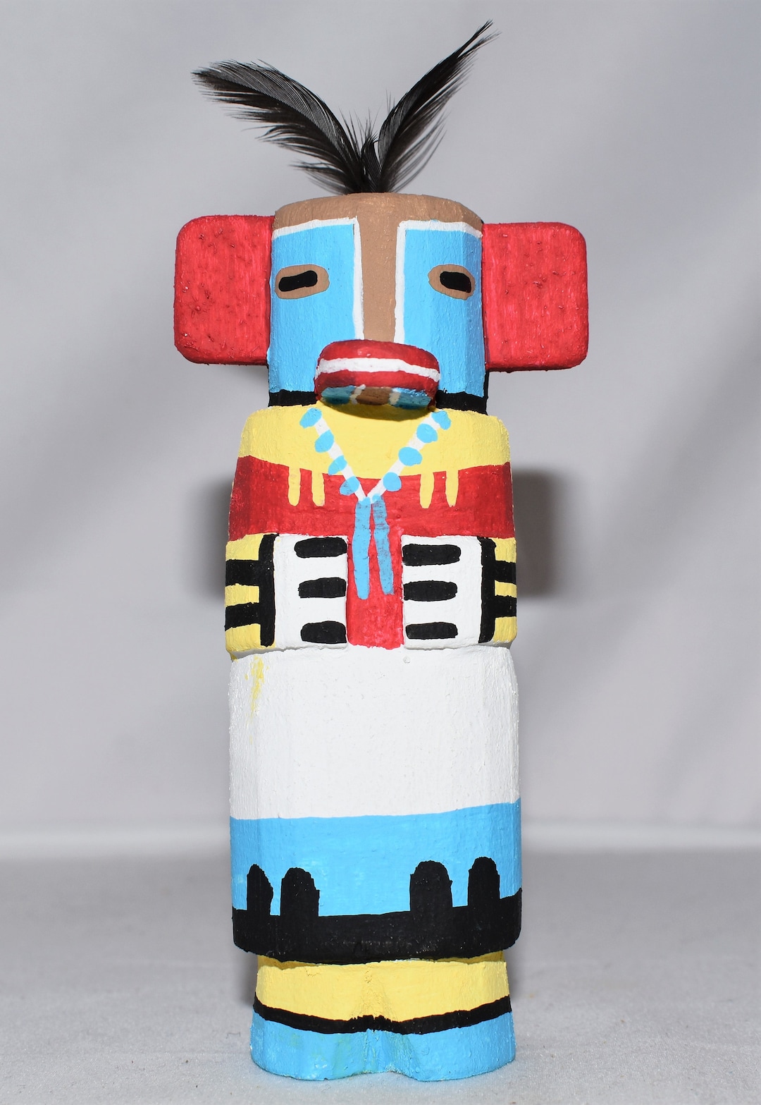 Collectible Route 66 Hopi Lizard Kachina by Grace Pooley - Etsy