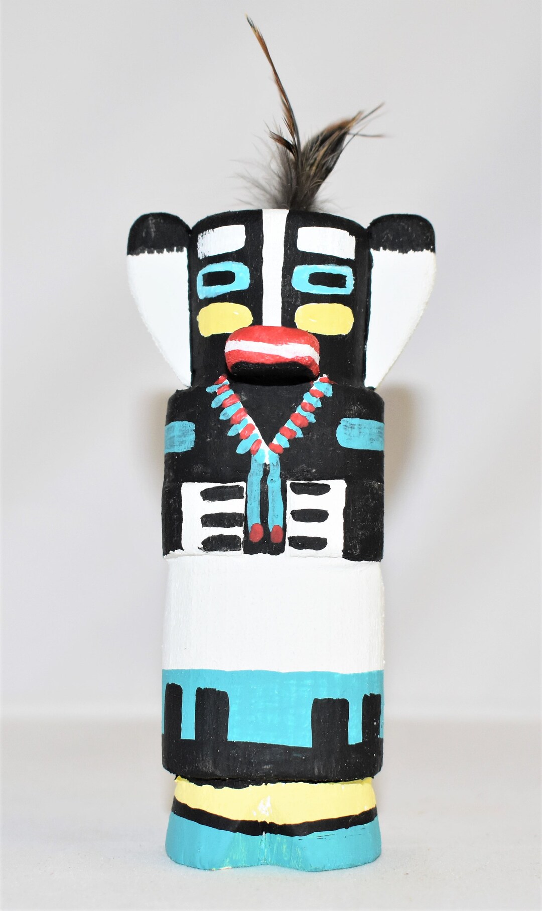 Collectible Route 66 Hopi Badger Kachina by Grace Pooley - Etsy