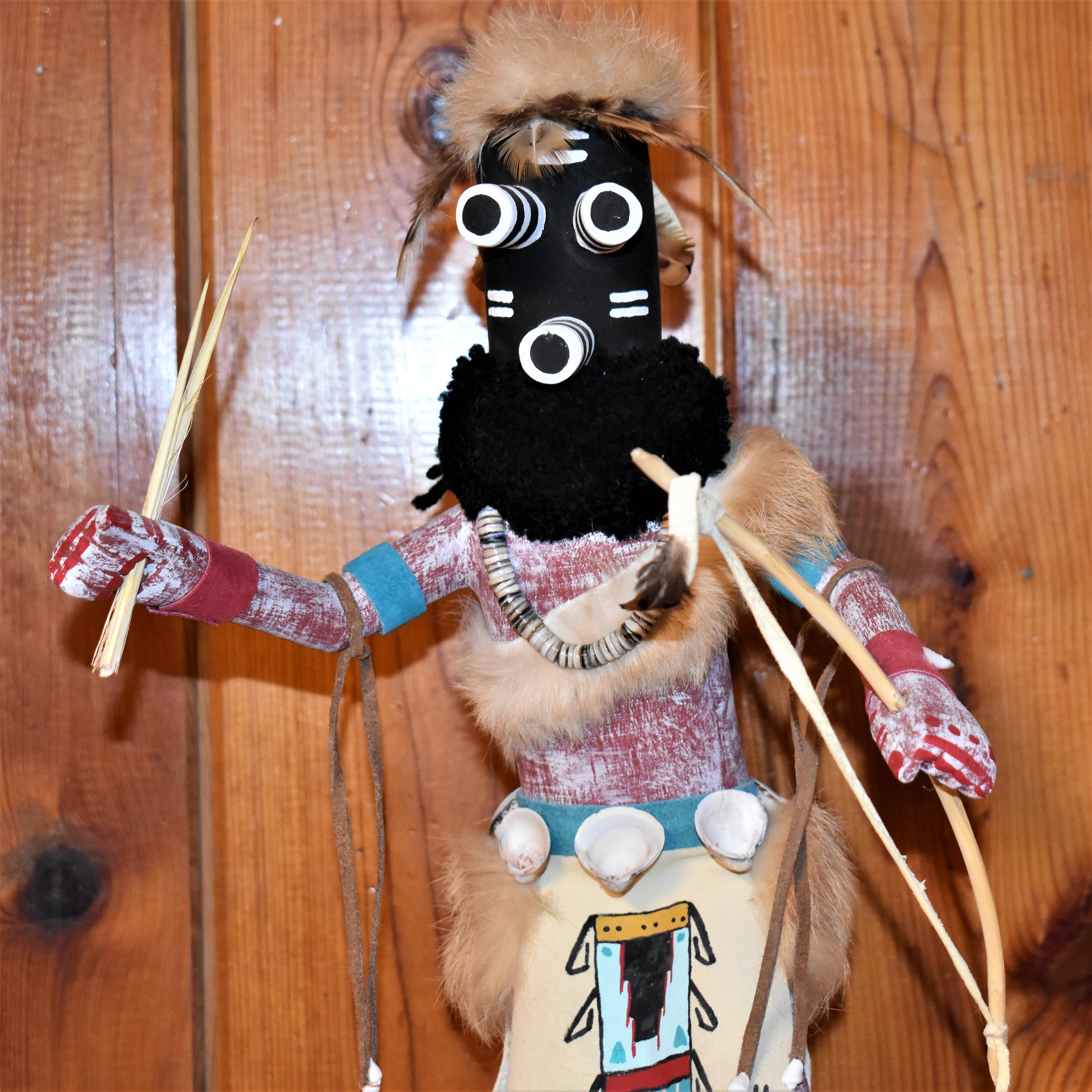 Giant 20 Inch Vintage Hopi Mocking Kachina/made by Bertha Benally - Etsy