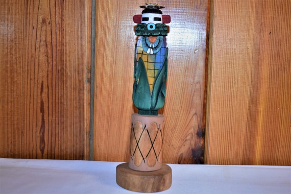 Double Sided Hopi Corn Dancer Katsina/made by Malcolm - Etsy