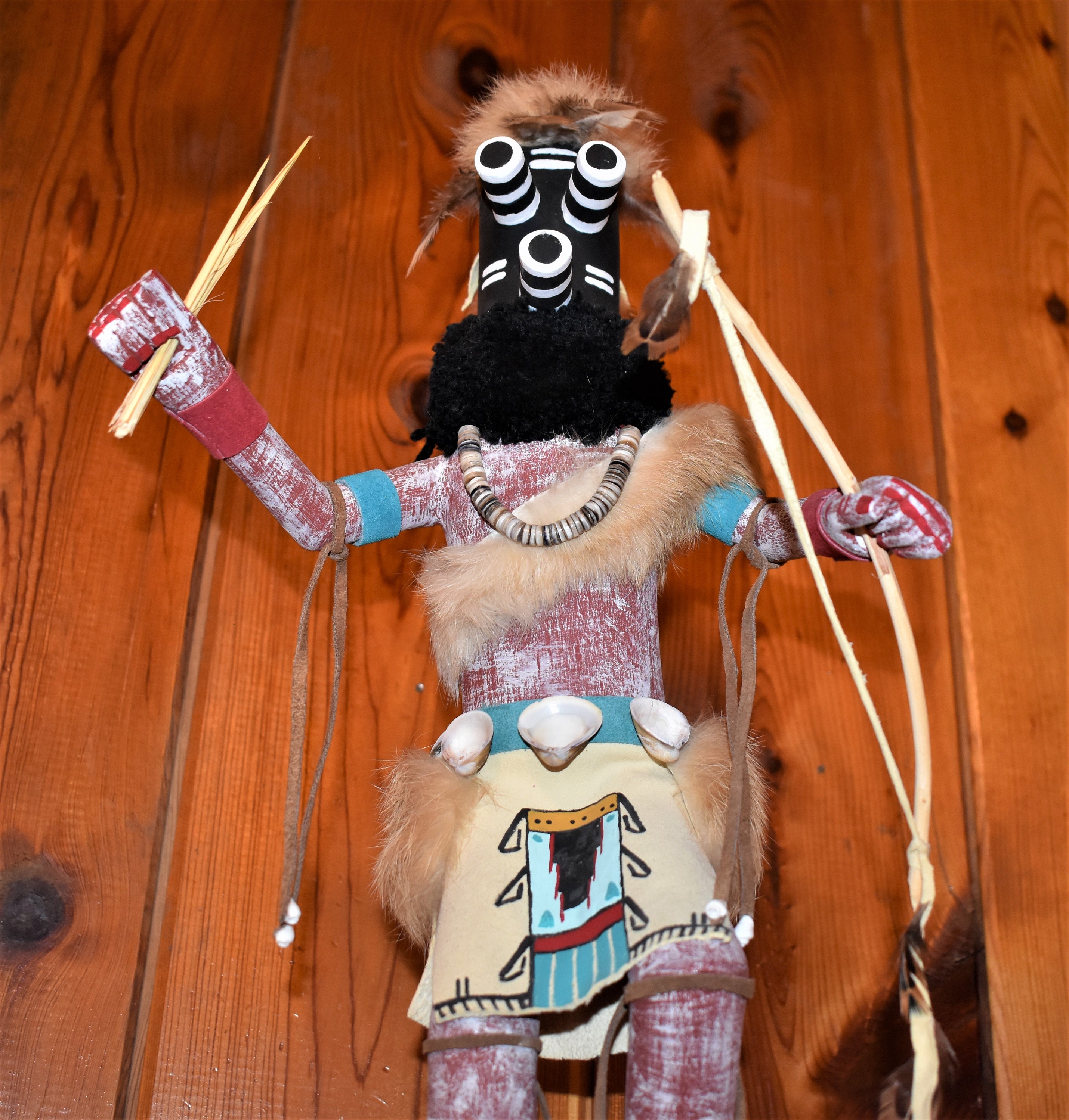 Giant 20 Inch Vintage Hopi Mocking Kachina/made by Bertha Benally - Etsy