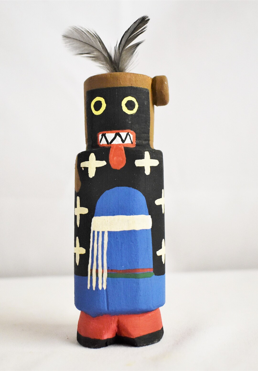 Collectible Route 66 Hopi Ogre Woman Kachina by Grace Pooley - Etsy