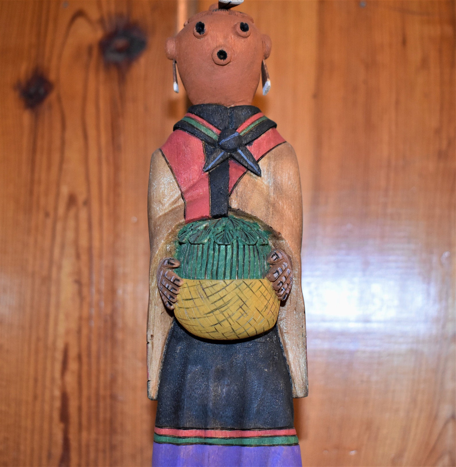 Traditional Hopi Mudhead Koyemsi Katsina/Made by Richard | Etsy