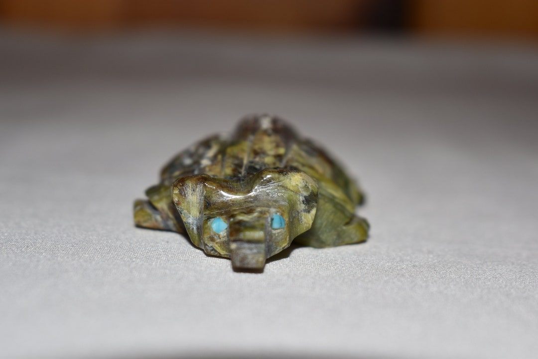 Genuine Zuni Hand Carved Badger Fetish - Etsy