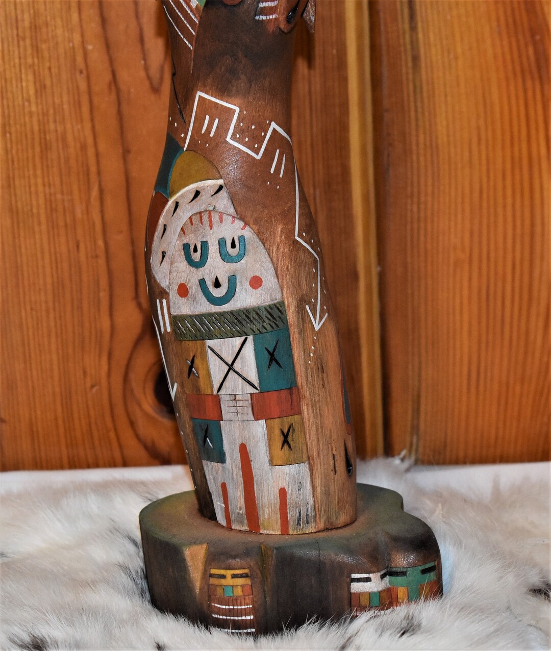 Traditional Hopi Comanche (komantci) Katsina/made by Ted Francis Jr. - Etsy