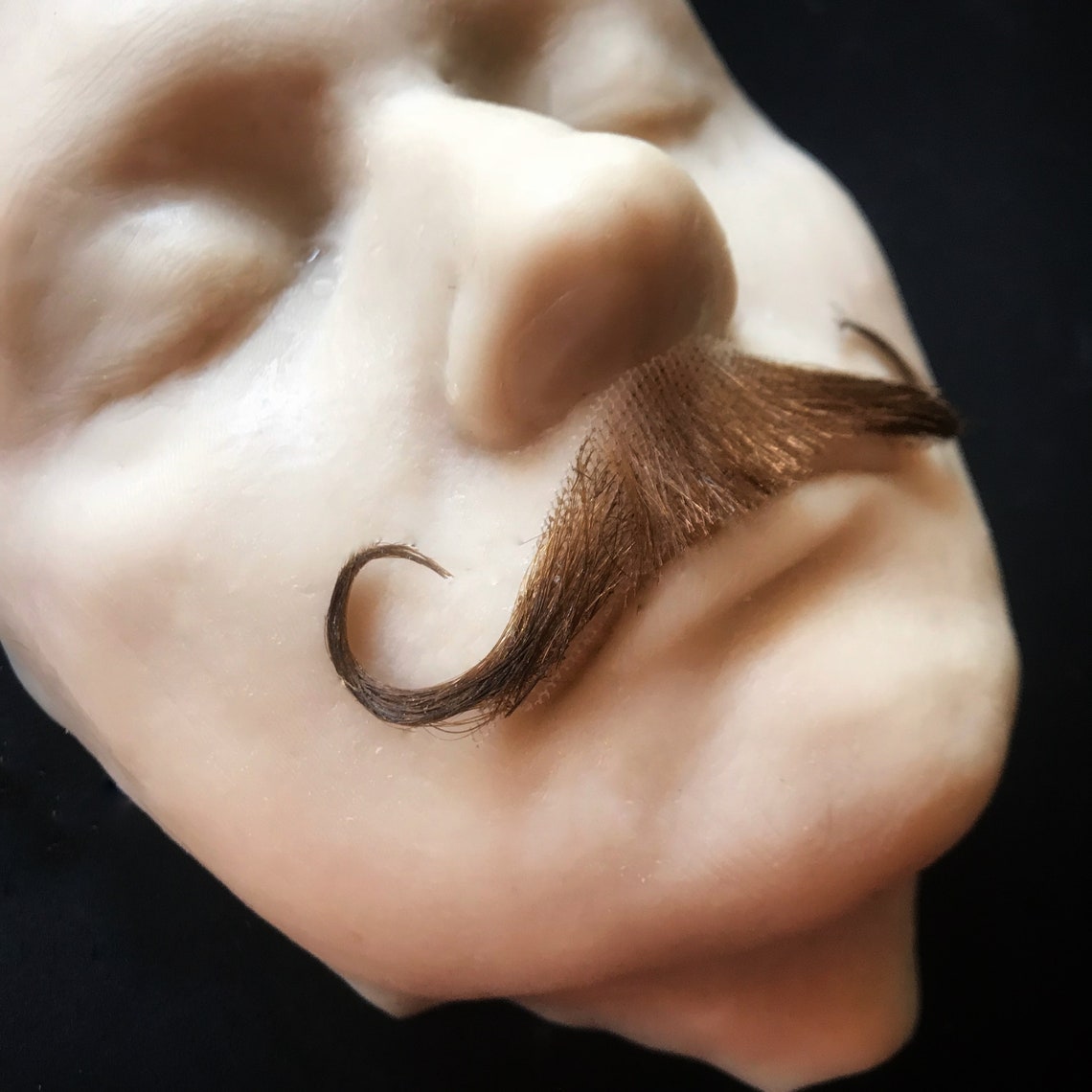 Realistic Redhead False Mustache poirot - Etsy